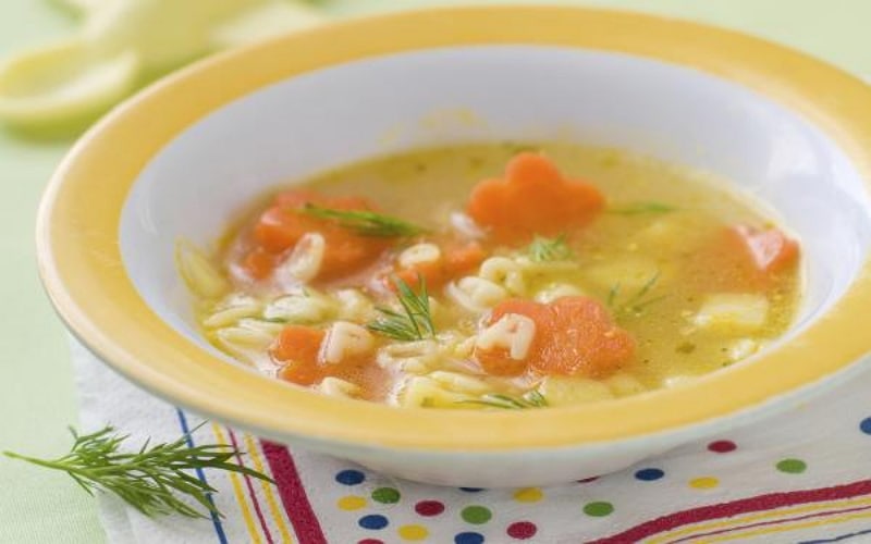 Sopa de fideos de letras - Canal Chupete